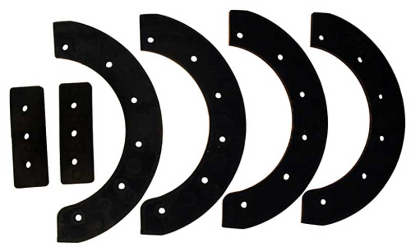 Snowblower Rubber Paddle Set Sears/Noma, Craftsman::Noma::OMB Warehouse