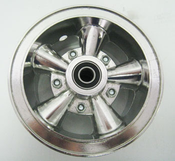 6" AZUSA Astro Wheel, 3" Wide, With 5/8" Sealed Ball Bearing::6" Wheels::OMB Warehouse