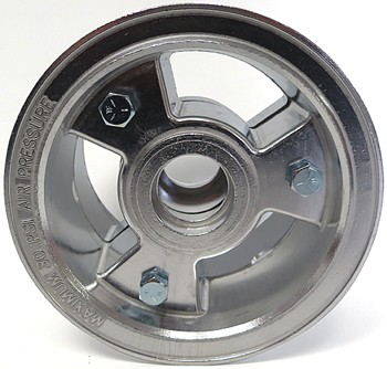 5" AZUSA Tri-Star Wheel (w/o Bearings)::5" Wheels::OMB Warehouse