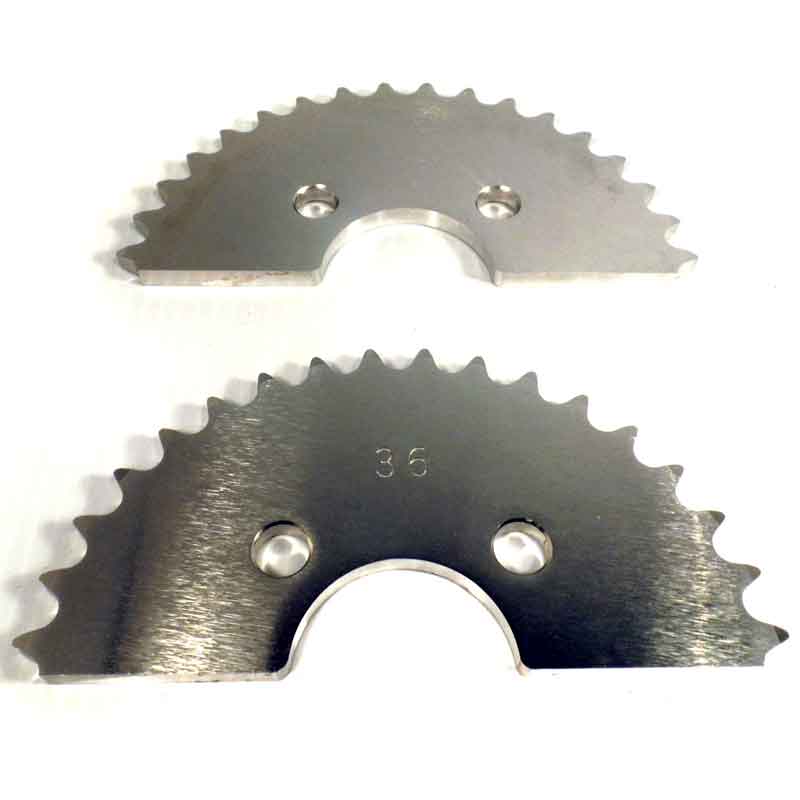 Axle Sprocket, Aluminum, #40 Chain, P5237 Bolt Pattern - 1.75" Bore, 2. ...