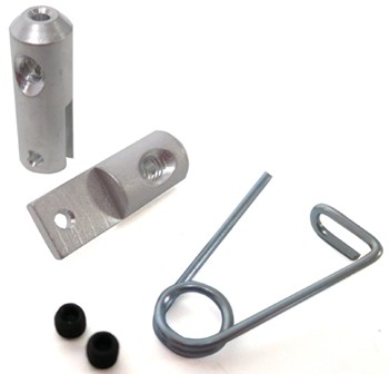 Throttle Clevis 2-Piece Aluminum | Go Kart | Mini Bike::Hardware::OMB ...