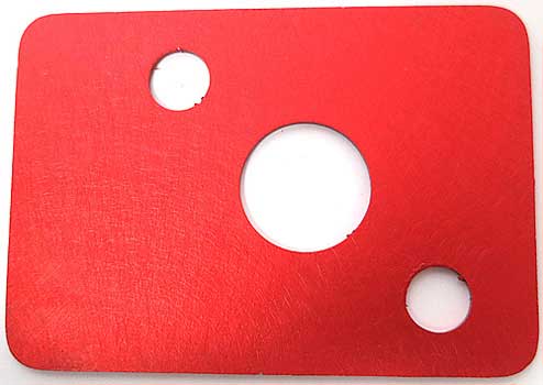 IKF Briggs Flat Head Red Restrictor Plate | Intake | Go Kart ...